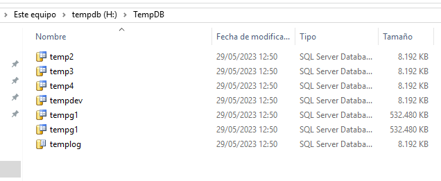Mover la tempDB en MS SQL Server – devops Mauro Bernal