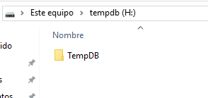 Mover la tempDB en MS SQL Server · devops Mauro Bernal